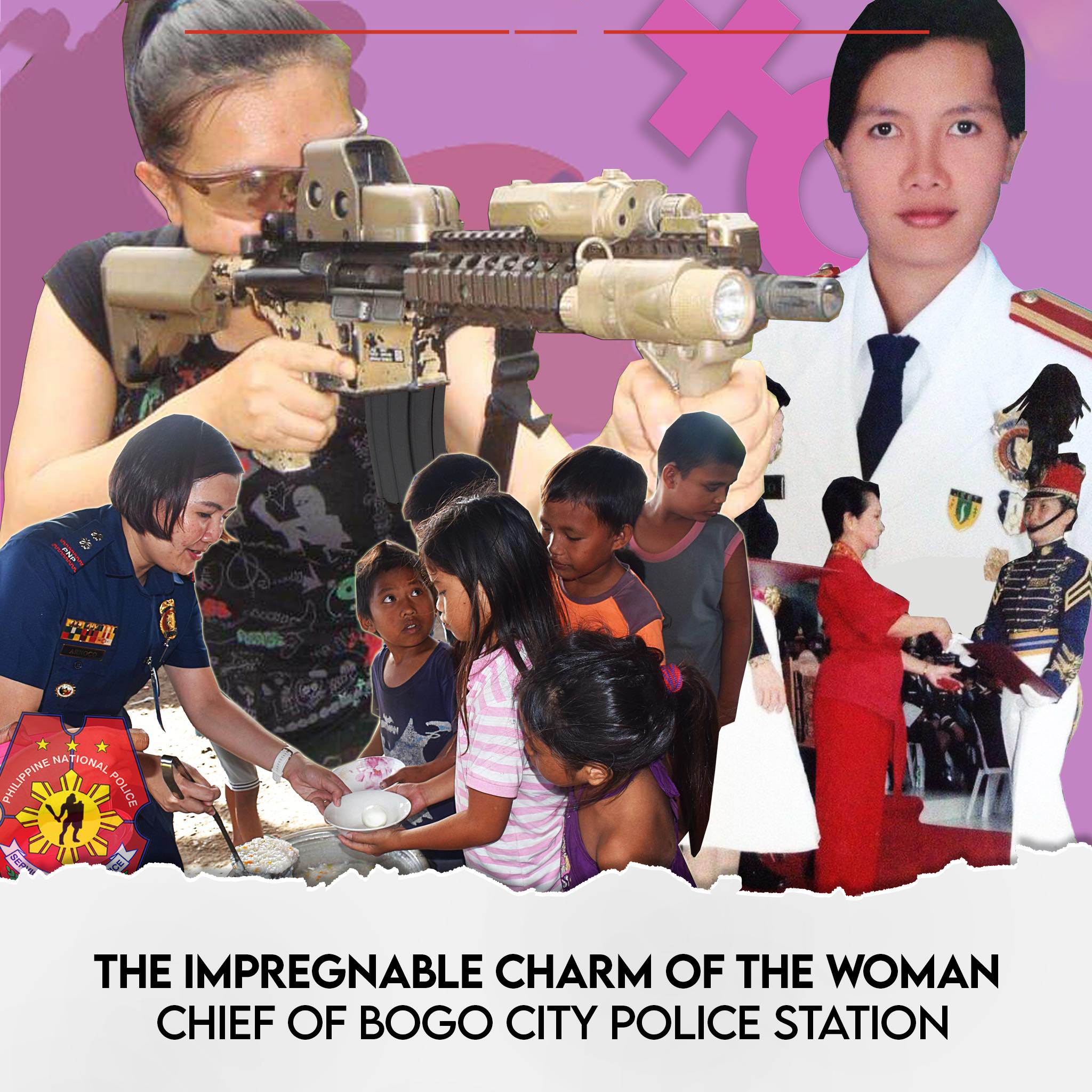 THE IMPREGNABLE CHARM OF THE WOMAN CHIEF OF BOGO CITY POLICE STATION ...
